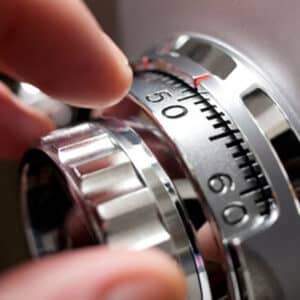 Mechanical Combination Safe Lock - Hussain Safe